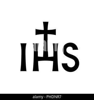 Christ - the ancient greek symbol for Christ Jesus made with red Stock ...