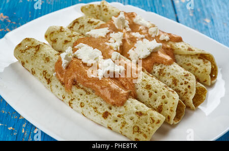 Mexican Entomatada Stock Photo - Alamy