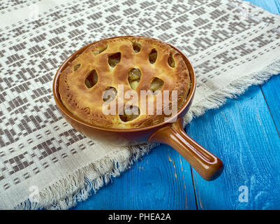 Banbury Apple Pie Stock Photo - Alamy