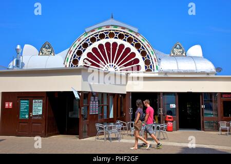 Royal Pier at Aberystwyth Stock Photo - Alamy