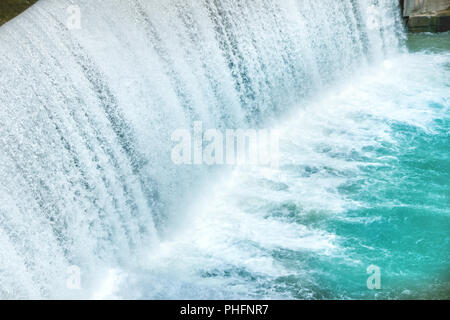 Dam on the Big Blue River, Edinburgh, Indiana Stock Photo - Alamy