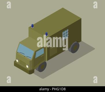 Police car icon vector. transportation, land transportation. Solid icon ...