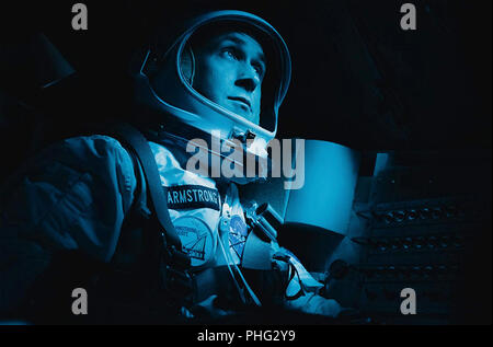 FIRST MAN, Ryan Gosling as Neil Armstrong, 2018. © Universal Pictures ...