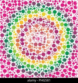 Abstract background with shape of circles, bubbles, sphere or ellipses ...