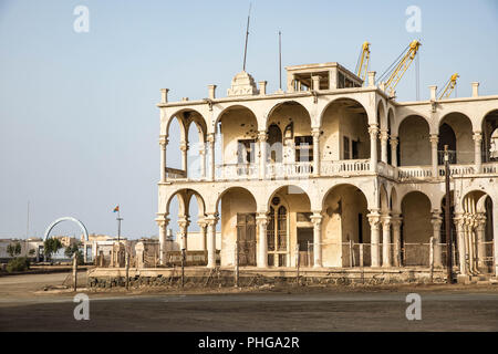 Scenes from Eritrea's Red Sea port of Massawa, still in ruins decades ...