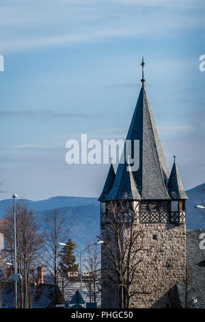 Church high tower Stock Photo - Alamy
