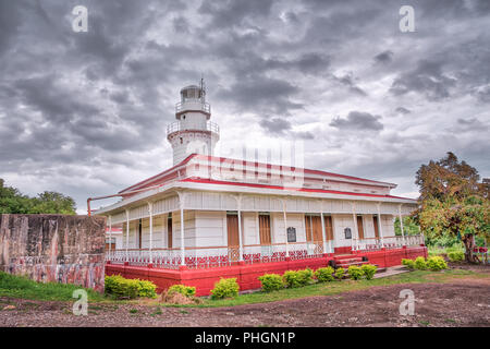 Punta Malabrigo Lighthouse, Lobo, Batangas, Philippines Stock Photo - Alamy
