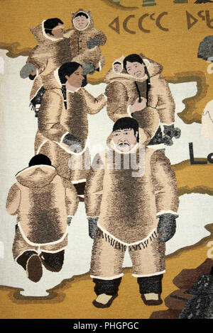Traditional Inuit Clothing Unikkaarvik Visitor Centre, Iqaluit, Nunavut ...
