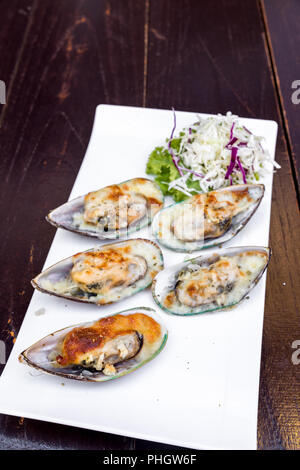 New Zealand clams seafood Stock Photo - Alamy