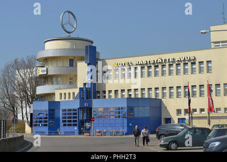 AVUS Motel, Westend, Charlottenburg, Berlin, Deutschland Stock Photo ...