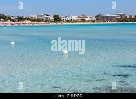 Torre Chianca beach on Salento sea coast, Italy Stock Photo - Alamy