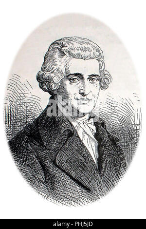 Portrait of J. Haydn Stock Photo - Alamy