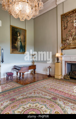 Interior of Duff House, Banff, Aberdeenshire, Scotland, UK Stock Photo ...