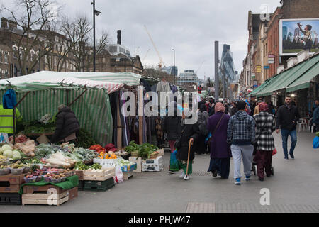 Whitechapel Road Market Whitechapel E1 London United Kingdom Stock ...