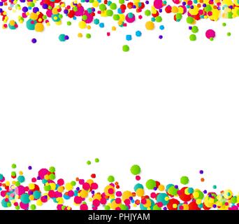 Gold glitter confetti with dots Stock Vector Image & Art - Alamy