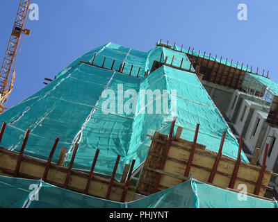 Catch platform or other construction projection from the face of a ...