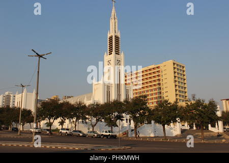 Cathedral of Our Lady of the Immaculate Conception, Maputo Stock Photo ...