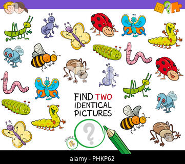 Funny picture of two ladybug Stock Photo - Alamy