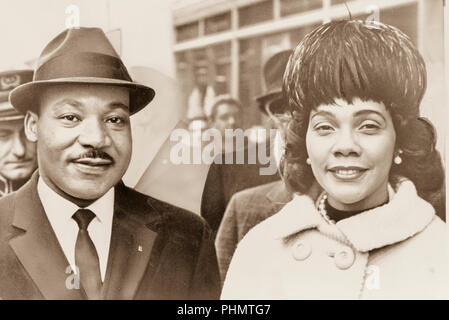 Martin Luther King, Jr., with Wife Coretta and Family, Accepting Nobel ...