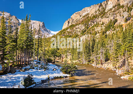 The Loch Lake, Rocky Mountains, Colorado, USA Stock Photo - Alamy