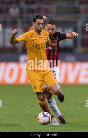 Javier Pastore of AS Roma during the Serie A match between AS Roma and ...
