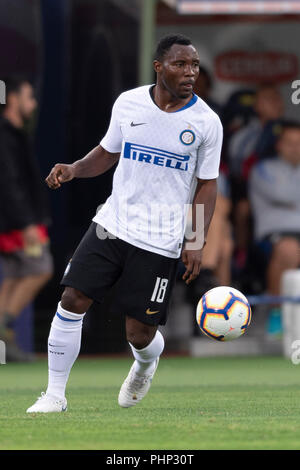 Kwadwo Asamoah of Inter during the Serie A match at Giuseppe Meazza ...