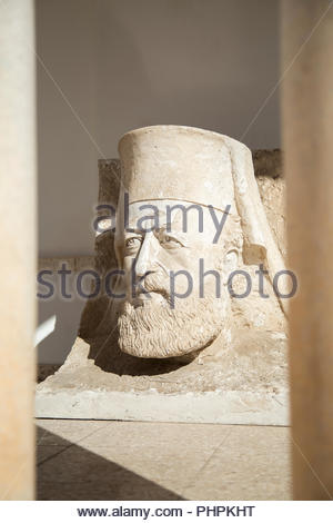 Statue of Archbishop Makarios III in Paphos, Cyprus Stock Photo ...