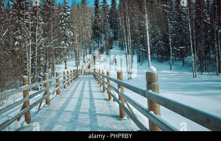 Russian Traditional wooden gangway Stock Photo - Alamy