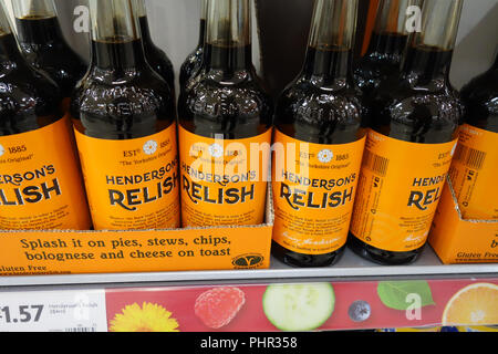 shopping at Morrisons, Halfway, Sheffield, England Stock Photo - Alamy