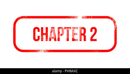 chapter 1 - red grunge rubber, stamp Stock Photo - Alamy