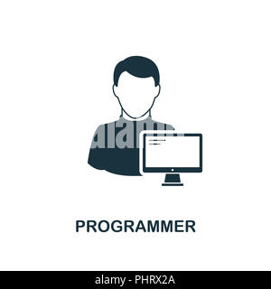 Programmer Pictogram Symbol Stock Photo - Alamy