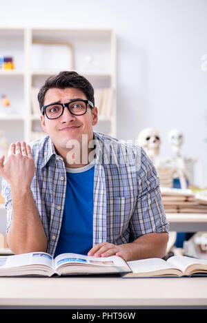 Medical student preparing for exams Stock Photo - Alamy