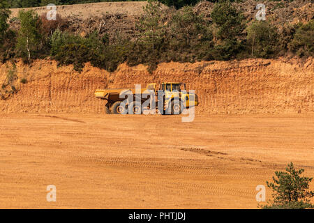Blackhill Quarry on Woodbury Common in east Devon, England, United ...