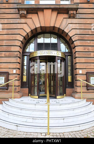 Dc Thomson office entrance Dundee Stock Photo - Alamy