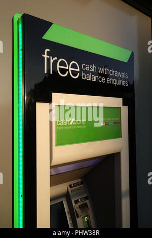 New Free Cash Zone ATM Cashpoint in the village of Thurcroft, Rotherham ...
