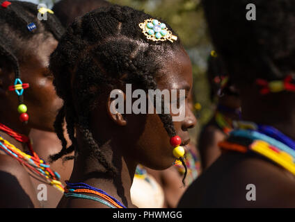 Mudimba tribe people, Cunene Province, Cahama, Angola Stock Photo - Alamy
