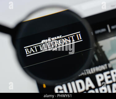 The logo for Star Wars Battlefront II, a popular video game in the Star ...