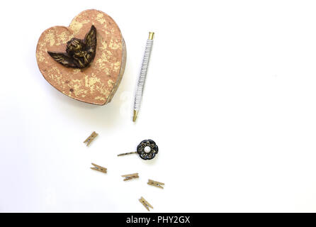 Black & Gold Flatlay Desk for Bloggers Stock Photo - Alamy