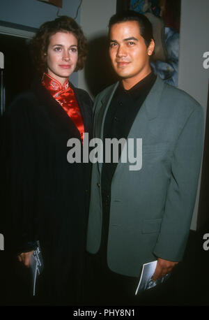 HOLLYWOOD, CA - SEPTEMBER 8: Robert Lujan and actress Sean Young attend ...