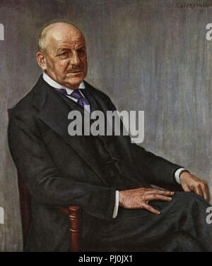 This portrait of Alfred Lichtwark by Leopold von Kalckreuth, painted in ...