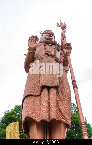 Sanga, Nepal - July 16, 2018 : Kailashnath Mahadev Statue complex. Is ...