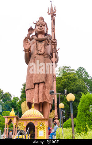 Sanga, Nepal - July 16, 2018 : Kailashnath Mahadev Statue complex. Is ...