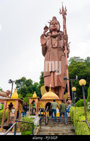 Sanga, Nepal - July 16, 2018 : Kailashnath Mahadev Statue complex. Is ...