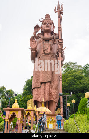 Sanga, Nepal - July 16, 2018 : Kailashnath Mahadev Statue complex. Is ...