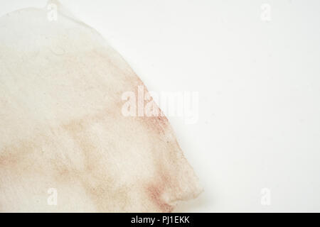 Blood stains on paper Stock Photo - Alamy