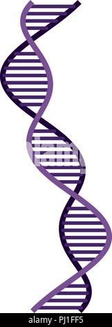 vertical dna chain science icon Stock Vector Image & Art - Alamy