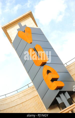 VUE cinema sign logo Stock Photo - Alamy