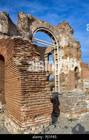 The Red Church is a large, partially preserved late Roman-early ...