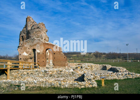 The Red Church is a large, partially preserved late Roman-early ...