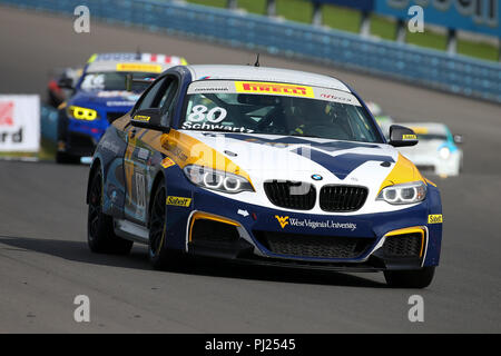 September 2, 2018: Rooster Hall Racing driver, Johan Schwartz #80 ...